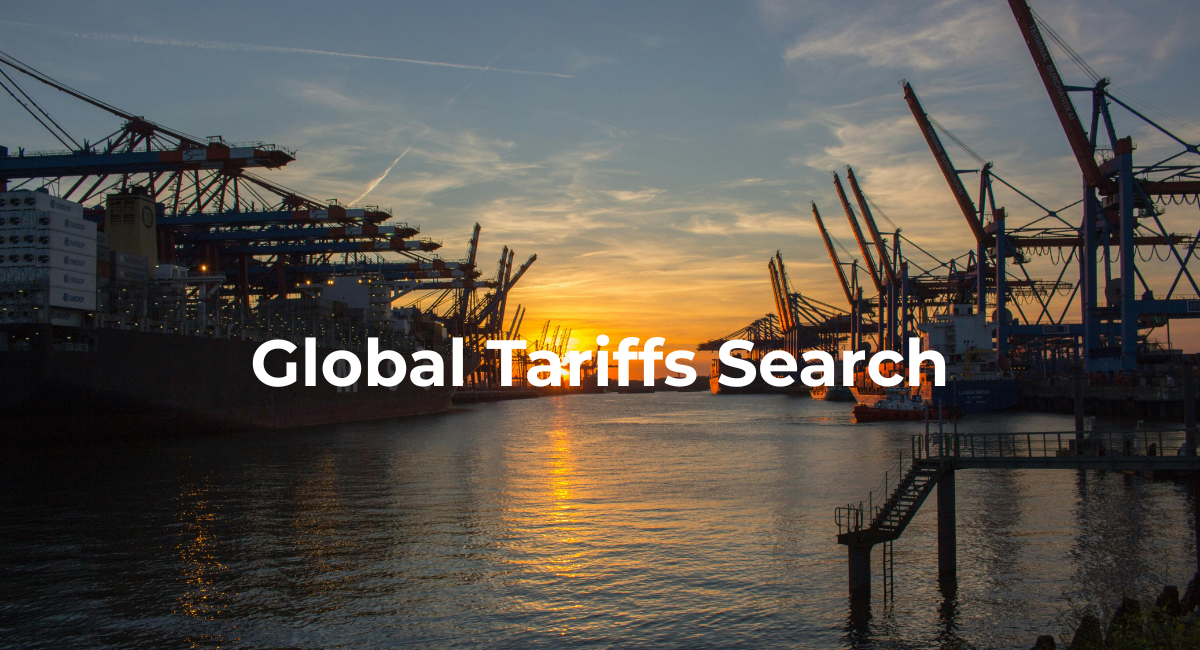 Global Tariff Lookup Tool